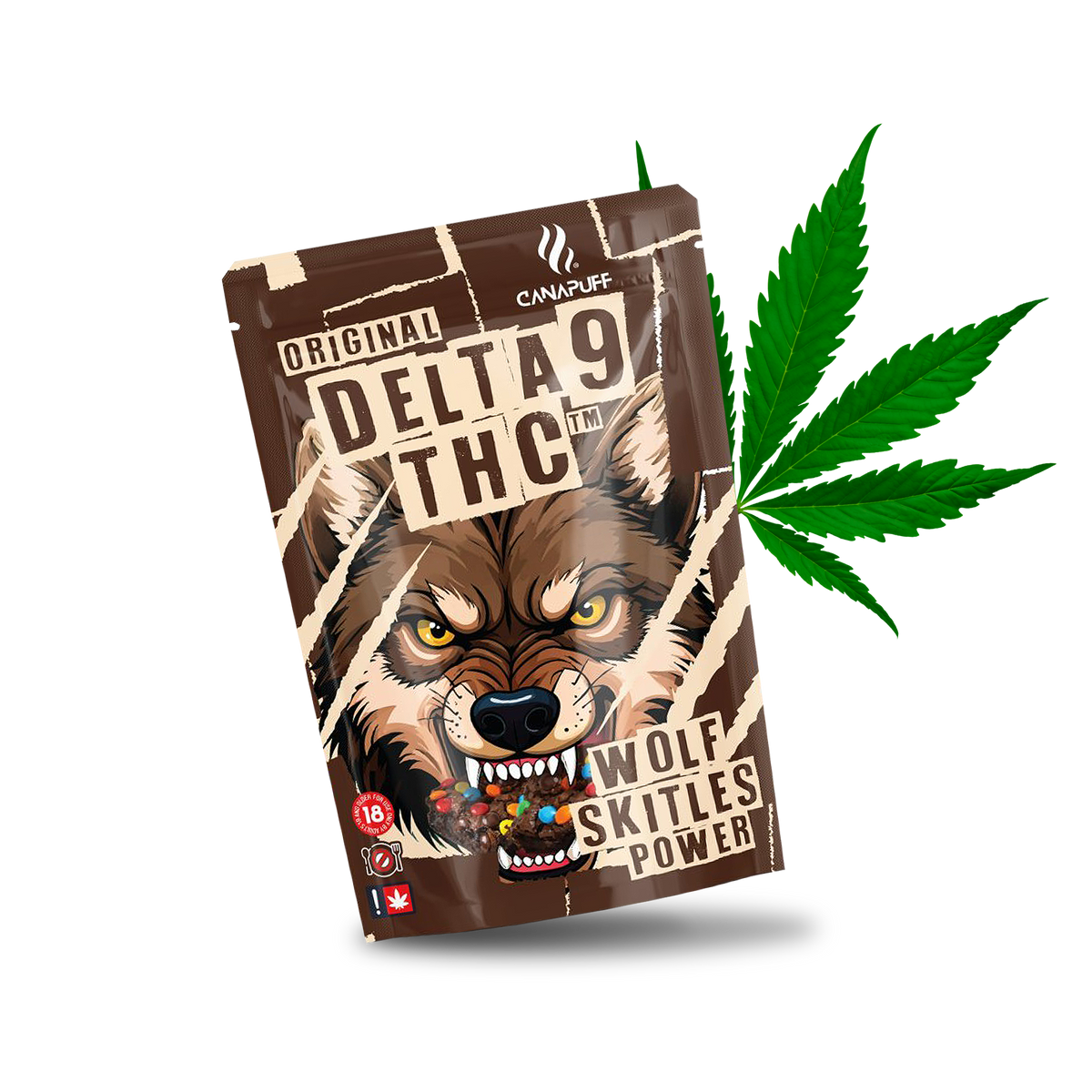 Delta 9 THC – Wolf Skittles Power Edition