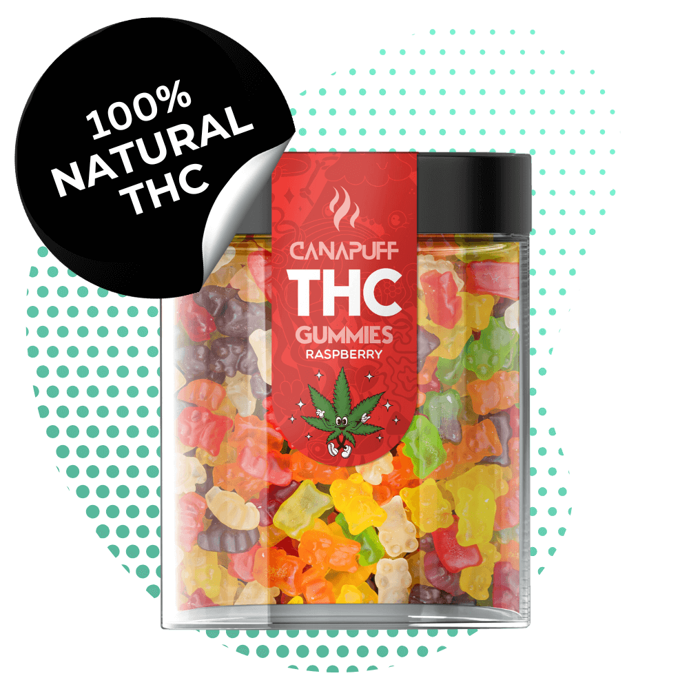 Gomitas de THC: Frambuesa - Comprar en línea 🍇🚀