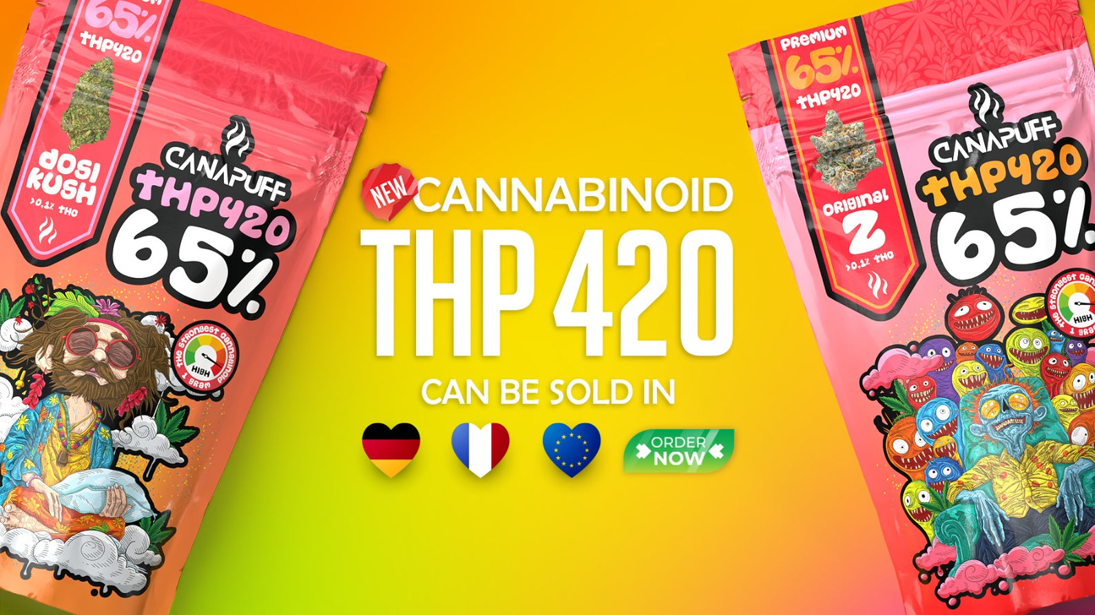 Wholesale HHC H4CBD THCp THCv CBD & THP420 - EU delivery — Canapuff.com b2b