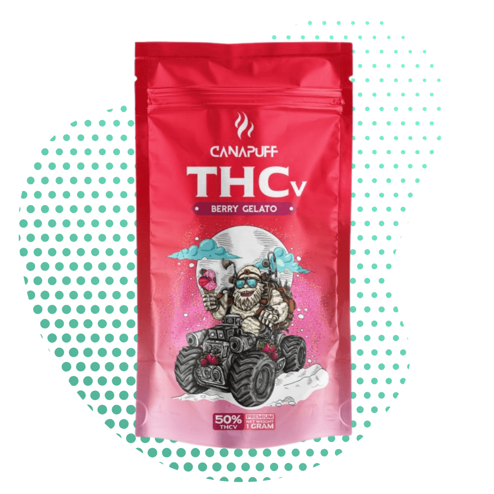 Wholesale THCv Flowers 50% BERRY GELATO | Canapuff